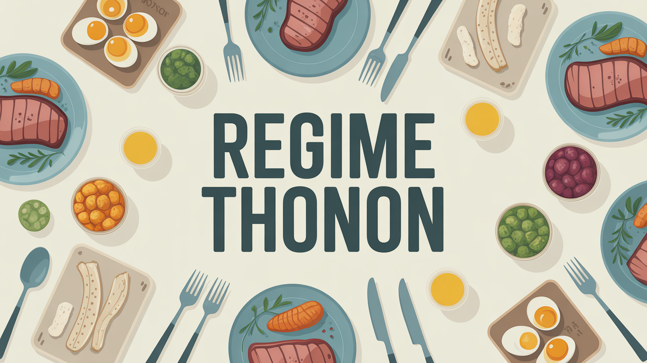 Menu du régime Thonon : programme détaillé et conseils quoti